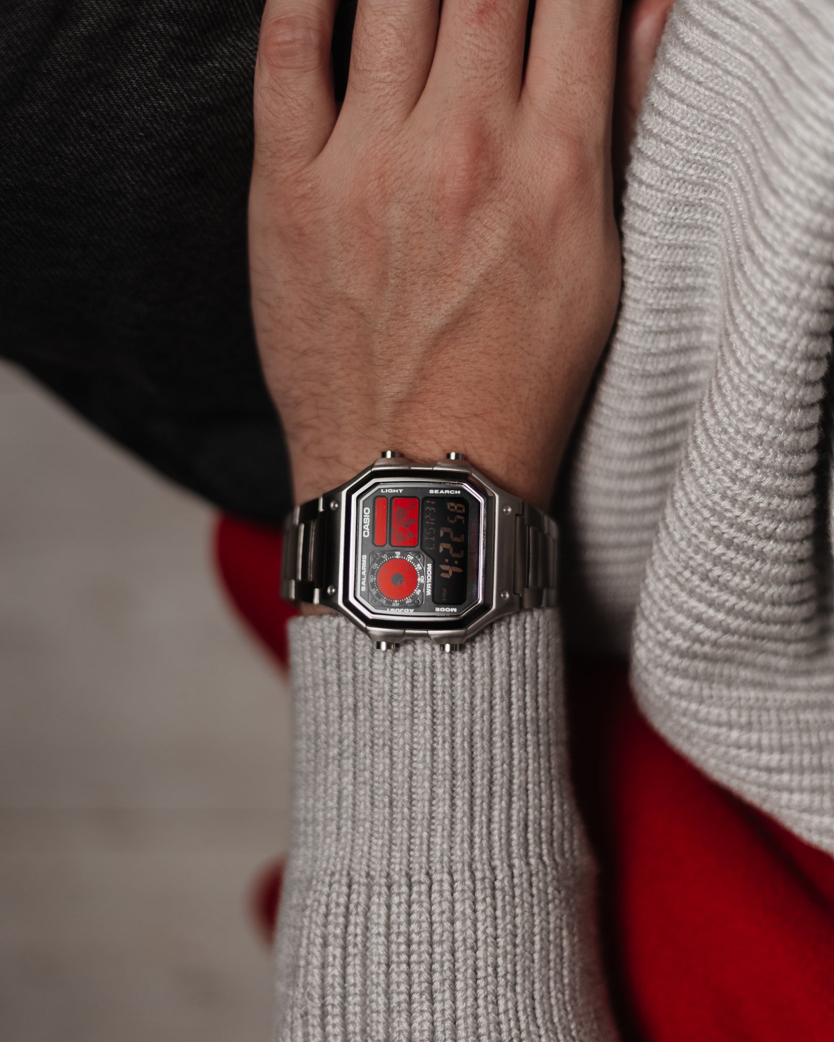 Redline Royale AE-1200 - Modified Casio Watch – Ura Watches