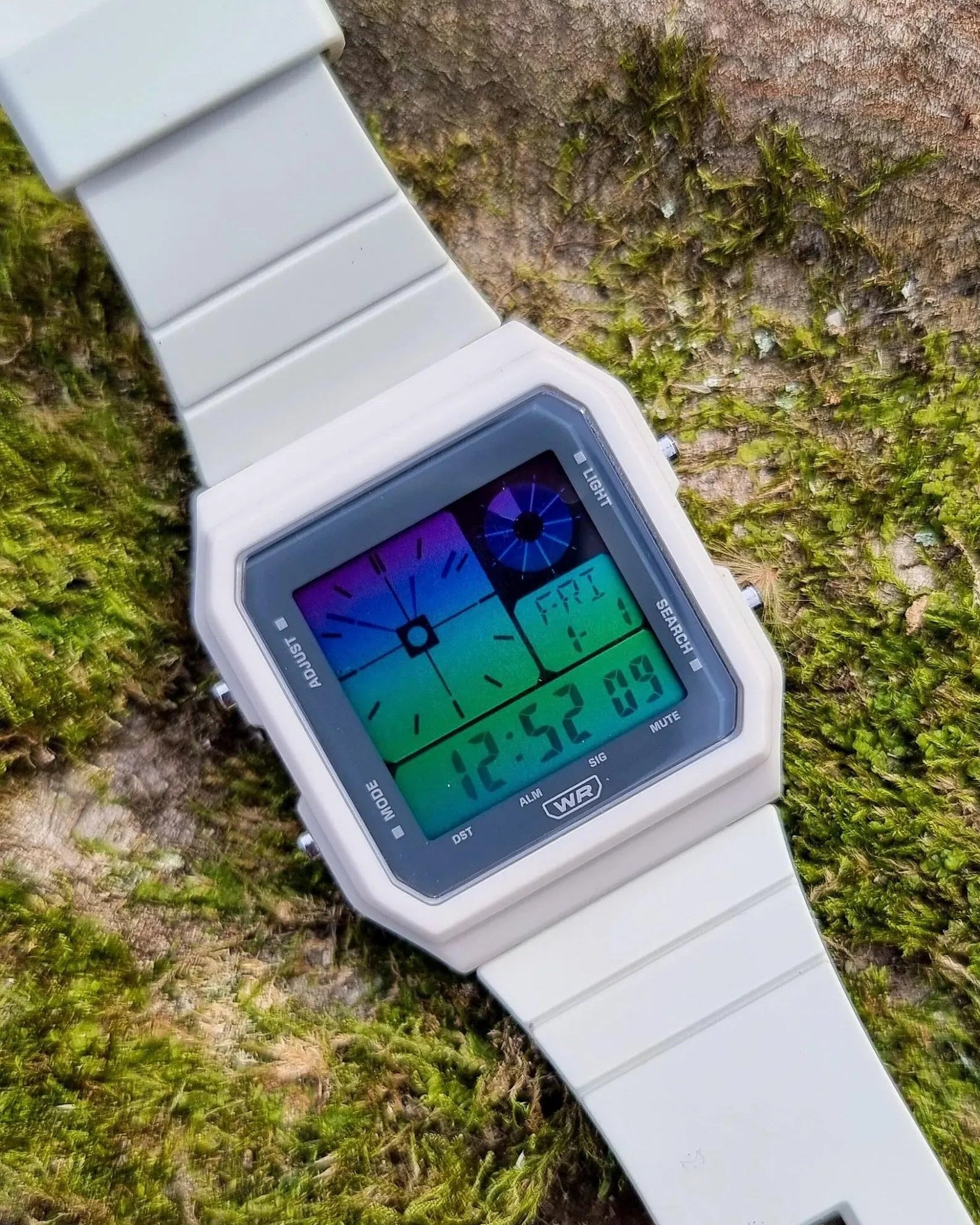 Galaxy Timer LF-20W White - Modified Casio Watch – Ura Watches